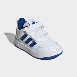 Sneaker adidas Sportswear "TENSAUR SPORT 3.0 KIDS", M&auml;dchen, Gr. 21, cloud wei&szlig;, collegiate royal, collegiate royal, Synthetik, Textil, Schuhe Sneaker, f&uuml;r Kinder, mit Klettverschluss