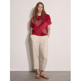 2-in-1-Top Apricot "Top", Damen, Gr. XS (34), rosa (fuchsia), gewebt, Obermaterial: 51% Viskose CV. 49% Viskose LENZING ECOVERO CV LenzEcov., gemustert, normal h&uuml;ftlang, Tops, mit geometrischem Druck
