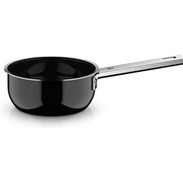 Kasserolle WMF "Fusiontec Function Pro", schwarz, B:16cm H:8cm L:34,5cm &Oslash;:16cm, T&ouml;pfe, Kasserolle, kratzfeste Oberfl&auml;che, w&auml;rmereduzierende Hohlgriffe, Made in Germany