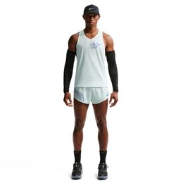 Nike Aeroswift Dri-Fit ADV Graphic 2-Brief Shorts Bekleidung Herren gr&uuml;n