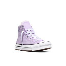 Sneaker Converse "CHUCK TAYLOR ALL STAR EVA LIFT PLATFORM BUBBLE FLOWERS", Jungen, Gr. 36, lavender latte, wei&szlig;, schwarz, Textil, Schuhe Sneaker, f&uuml;r Jugendliche, mit Gummilaufsohle, bequem