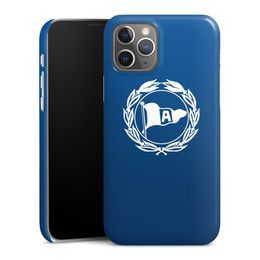 DeinDesign iPhone 12 Pro Handy Premium Case Smartphone Handyh&uuml;lle Schutzh&uuml;lle gl&auml;nzend Arminia Bielefeld Soccer Official Licensed Product Premium Case