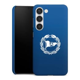 DeinDesign Galaxy S23 Handy Premium Case Smartphone Handyh&uuml;lle Schutzh&uuml;lle matt Arminia Bielefeld Soccer Official Licensed Product Premium Case