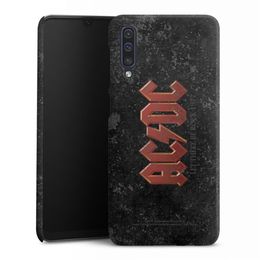 DeinDesign Galaxy A50 Handy Premium Case Smartphone Handyh&uuml;lle Schutzh&uuml;lle matt Acdc Merchandise Logo Premium Case