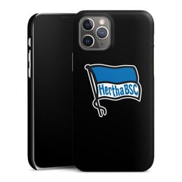DeinDesign iPhone 12 Pro Handy Premium Case Smartphone Handyh&uuml;lle Schutzh&uuml;lle matt Official Licensed Product Logo Hertha Bsc Premium Case