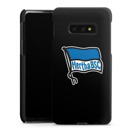 DeinDesign Galaxy S10e Handy Premium Case Smartphone Handyh&uuml;lle Schutzh&uuml;lle matt Official Licensed Product Logo Hertha Bsc Premium Case