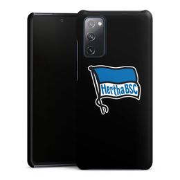 DeinDesign Galaxy S20 FE Handy Premium Case Smartphone Handyh&uuml;lle Schutzh&uuml;lle matt Hertha Bsc Logo Official Licensed Product Premium Case