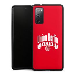 DeinDesign Galaxy S20 FE 5G Handy Silikon H&uuml;lle Case schwarz Handyh&uuml;lle 1. Fc Union Berlin Official Licensed Product Fcu
