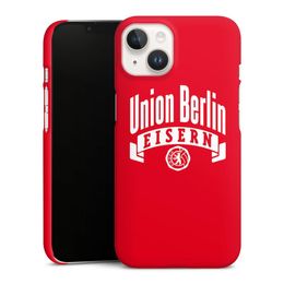 DeinDesign iPhone 14 Handy Premium Case Smartphone Handyh&uuml;lle Schutzh&uuml;lle matt Fcu Official Licensed Product 1. Fc Union Berlin Premium Case