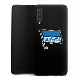 DeinDesign Galaxy A50 Handy Premium Case Smartphone Handyh&uuml;lle Schutzh&uuml;lle matt Official Licensed Product Logo Hertha Bsc Premium Case