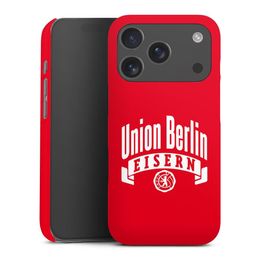 DeinDesign iPhone 17 Pro Handy Premium Case Smartphone Handyh&uuml;lle Schutzh&uuml;lle gl&auml;nzend Fcu Official Licensed Product 1. Fc Union Berlin Premium Case