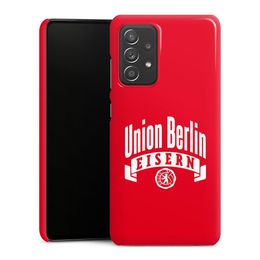 DeinDesign Galaxy A52s 5G Handy Premium Case Smartphone Handyh&uuml;lle Schutzh&uuml;lle gl&auml;nzend 1. Fc Union Berlin Official Licensed Product Fcu Premium Case