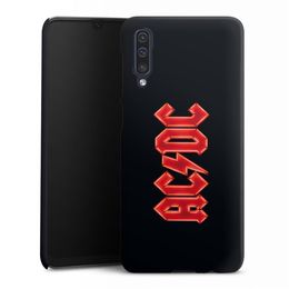 DeinDesign Galaxy A50 Handy Premium Case Smartphone Handyh&uuml;lle Schutzh&uuml;lle matt Official Licensed Product Acdc Logo Premium Case