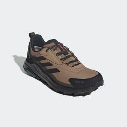 Wanderschuh adidas terrex "ANYLANDER RAIN.RDY", Herren, Gr. 43, cardboard, core schwarz, shadow olive, Textil, Schuhe Wanderschuh, wasserdicht