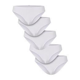 Muskelshirt Urban Classics "Urban Classics Ladies Basic Cotton Slip 5-Pack", Damen, Gr. M, wei&szlig;, wei&szlig;, wei&szlig;, wei&szlig;, wei&szlig;, 95% Baumwolle, 5% Elasthan, unifarben, normal, U-Boot-Ausschnitt, Shirts