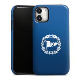 DeinDesign iPhone 11 Handy Panzer Handyh&uuml;lle robuste Outdoor H&uuml;lle Schutzh&uuml;lle gl&auml;nzend Arminia Bielefeld Official Licensed Product Soccer Tough Case