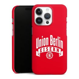 DeinDesign iPhone 14 Pro Handy Premium Case Smartphone Handyh&uuml;lle Schutzh&uuml;lle matt Fcu Official Licensed Product 1. Fc Union Berlin Premium Case