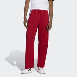 Sporthose adidas originals "ADIBREAK TP", Herren, Gr. XL, N-Gr, rot (better scarlet, normal, gr.), Obermaterial: 100% Polyester, Hosen Sporthose