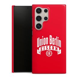 DeinDesign Galaxy S24 Ultra Handy Premium Case Smartphone Handyh&uuml;lle Schutzh&uuml;lle gl&auml;nzend Fcu Official Licensed Product 1. Fc Union Berlin Premium Case