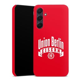 DeinDesign Galaxy A55 5G Handy Premium Case Smartphone Handyh&uuml;lle Schutzh&uuml;lle matt Fcu Official Licensed Product 1. Fc Union Berlin Premium Case