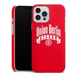 DeinDesign iPhone 13 Pro Max Handy Premium Case Smartphone Handyh&uuml;lle Schutzh&uuml;lle matt Fcu Official Licensed Product 1. Fc Union Berlin Premium Case