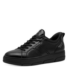 Slip-On Sneaker Tamaris, Damen, Gr. 36, schwarz, Lederimitat, Textil, unifarben, Schuhe, Freizeitschuh, Halbschuh, Slipper in veganer Verarbeitung, Topseller