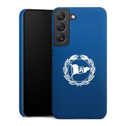 DeinDesign Galaxy S22 Handy Premium Case Smartphone Handyh&uuml;lle Schutzh&uuml;lle matt Arminia Bielefeld Soccer Official Licensed Product Premium Case