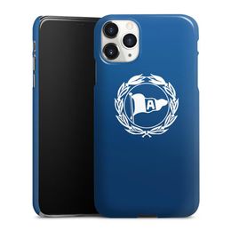 DeinDesign iPhone 11 Pro Max Handy Premium Case Smartphone Handyh&uuml;lle Schutzh&uuml;lle gl&auml;nzend Arminia Bielefeld Official Licensed Product Soccer Premium Case