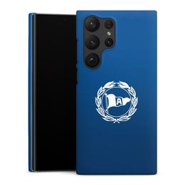 DeinDesign Galaxy S23 Ultra Handy Premium Case Smartphone Handyh&uuml;lle Schutzh&uuml;lle matt Arminia Bielefeld Soccer Official Licensed Product Premium Case