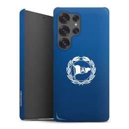DeinDesign Galaxy S25 Ultra Handy Premium Case Smartphone Handyh&uuml;lle Schutzh&uuml;lle gl&auml;nzend Arminia Bielefeld Soccer Official Licensed Product Premium Case