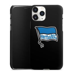 DeinDesign iPhone 11 Pro Handy Premium Case Smartphone Handyh&uuml;lle Schutzh&uuml;lle matt Logo Official Licensed Product Hertha Bsc Premium Case