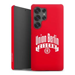 DeinDesign Galaxy S25 Ultra Handy Premium Case Smartphone Handyh&uuml;lle Schutzh&uuml;lle matt Fcu Official Licensed Product 1. Fc Union Berlin Premium Case