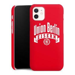 DeinDesign iPhone 12 mini Handy Premium Case Smartphone Handyh&uuml;lle Schutzh&uuml;lle matt 1. Fc Union Berlin Official Licensed Product Fcu Premium Case