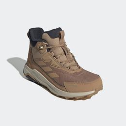 Winterstiefel adidas terrex "ANYLANDER CLIMAWARM+", Herren, Gr. 44,5, cardboard, cardboard, core schwarz, Synthetik, Textil, Schuhe Winterstiefel, gef&uuml;ttert