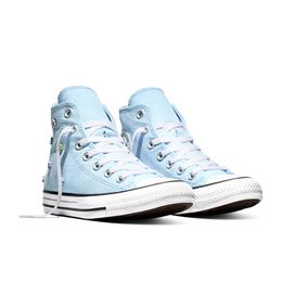 Sneaker Converse "CHUCK TAYLOR ALL STAR STUDDED FLORAL", Damen, Gr. 36, clear skies, fresh cut, new found bloom, Textil, Schuhe Sneaker, f&uuml;r Erwachsene, mit profiliertem Laufsohlenprofil, mit Schn&uuml;rung