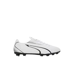 Puma - Herren Fu&szlig;ball-Stiefel "Vitoria FG/AG" (Wei&szlig;/Schwarz)