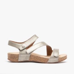 Josef Seibel Tonga 25 Damen Leder Klettverschluss Sandalen Crystal