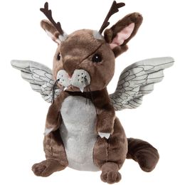 Kuscheltier Heunec "Alpenwelt, Wolpertinger 25cm", braun, Pl&uuml;schfiguren, KinderH:25cm, Polyester, Kuscheltier, H:25cm