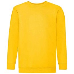 Fruit of the Loom Kinder Klassik Drop Schulter Sweatshirt (Sonnenblume)