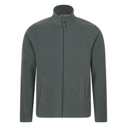 Mountain Warehouse - "Raso" Fleece-Oberteil f&uuml;r Herren, Durchgehender Rei&szlig;verschluss (Khakigr&uuml;n)