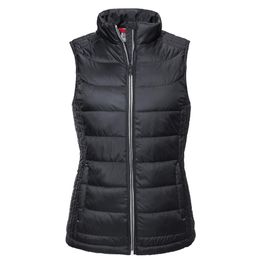 Russel Athletic Russell Womens/Ladies Nano Padded Body Warmer (Schwarz)