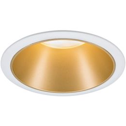 Paulmann LED Einbauleuchte "Cole", gold (wei&szlig;, goldfarben), 1, &Oslash; 8,8cm, 1 Stk., Leuchten, GU10, LED Einbaustrahler LED Deckeneinbaustrahler