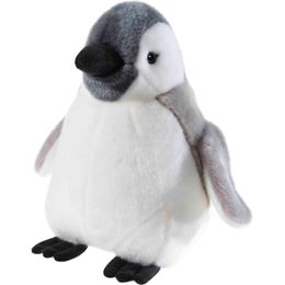Kuscheltier Heunec "Misanimo, Pinguinbaby gro&szlig;, 25 cm", grau (wei&szlig;, grau), Pl&uuml;schfiguren, KinderH:25cm, Kuscheltier, H:25cm