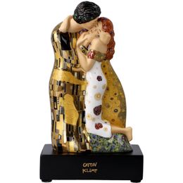Sammelfigur Goebel "Klimt", bunt, B:7cm H:18cm, Porzellan, Dekofiguren, Artis Orbis,Klimt,Figur,Porzellan,Gustav Klimt - Der Kuss