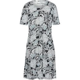 Green Cotton - Jersey-Kleid Louise, schwarz, Gr. 38 / S - Baumwolle