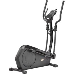 Crosstrainer-Ergometer Reebok "FR30", schwarz, CrosstrainerB:68cm H:167cm L:150cm, 120 kg max. Benutzergewicht, 18 Widerstandsstufen, B:68cm H:167cm L:150cm