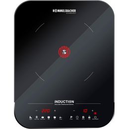 Rommelsbacher Einzel-Induktionskochplatte "CTS 2000/IN", silber (schwarz), B:30,8cm H:4cm T:39cm, Kochplatten