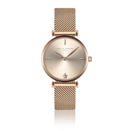 Quarzuhr AMELIA PARKER "AC1-B024R", rose gold, Armbanduhren, Damen, Quarzuhr
