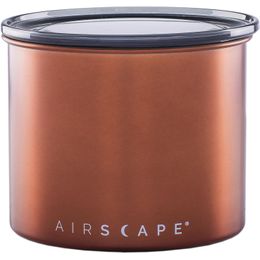 Vorratsdose AIRSCAPE "Airscape", rosa (kupfer), B:12,1cm H:14cm L:12,1cm &Oslash;:12,1cm, Edelstahl, Kunststoff, Lebensmittelaufbewahrungsbeh&auml;lter, Vorratsdose, mit Ventil-Deckel, robuste Verarbeitung