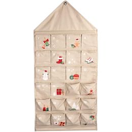 tonies bef&uuml;llbarer Adventskalender "Adventskalender DIY", beige (bunt), B:53cm H:109cm, Adventskalender